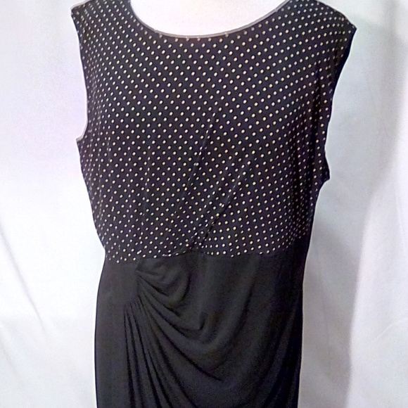 Enfocus Studio | Dresses | Enfocus Women Size 2w Draped Front Midi ...